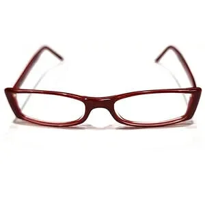 Ray-Ban | Accessories | Ray Ban Rb528 2073 Red Rectangular Eyeglasses ...